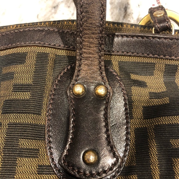 Fendi | Bags | Fendi Zucca Chef Hat Bag | Poshmark